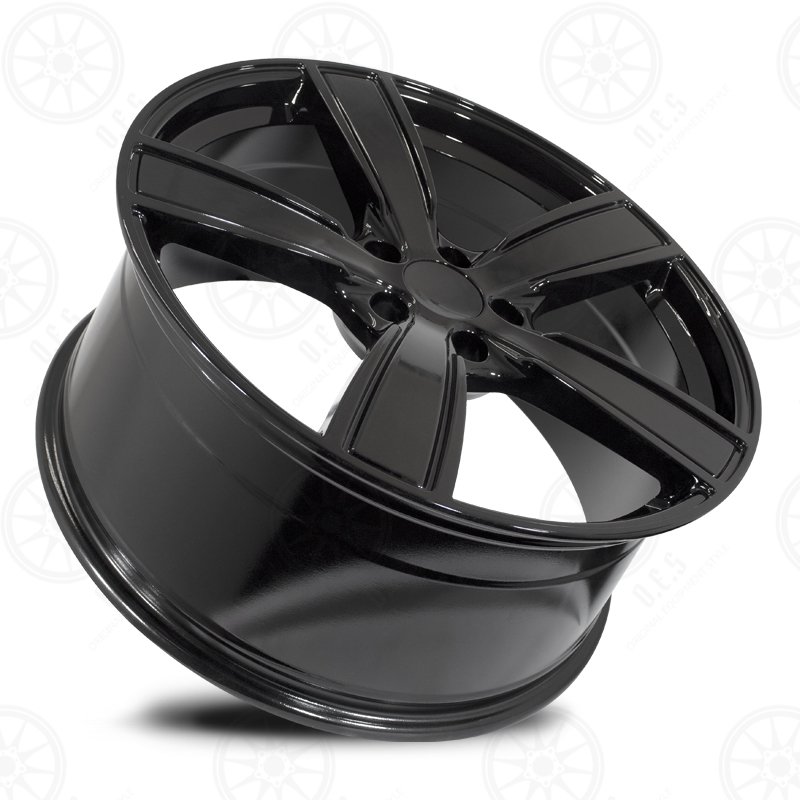 22x10 | 55 | RP42 Gloss Black | Cayenne Turbo Style | 5x130 - Factory ...