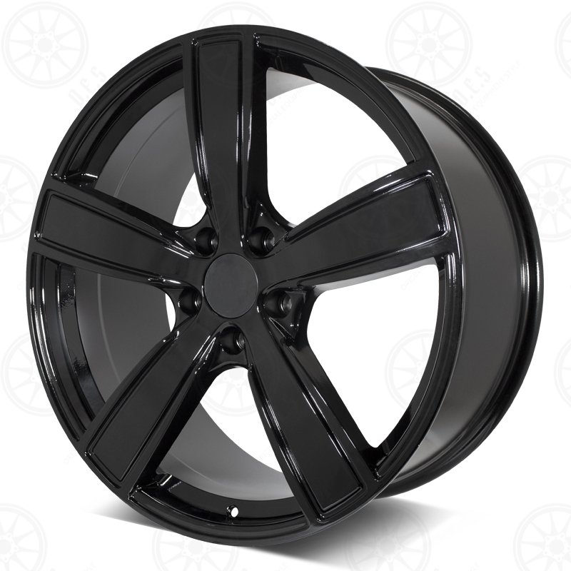22x10 | 55 | RP42 Gloss Black | Cayenne Turbo Style | 5x130 - Factory ...