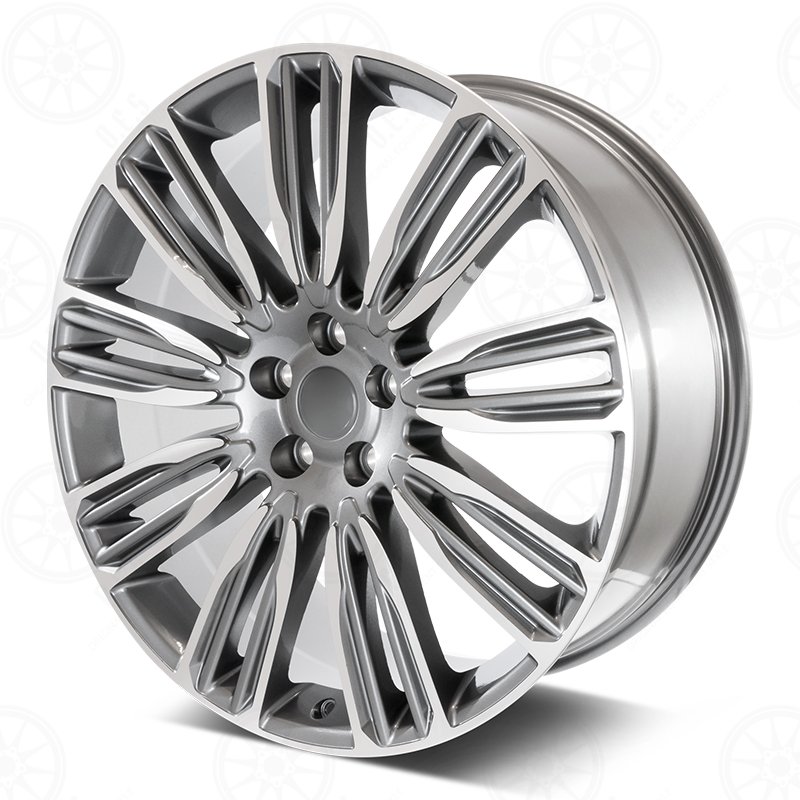 Velar Style - RL17 Machined Face w/Gunmetal Outline - 24x10 | 45 ...