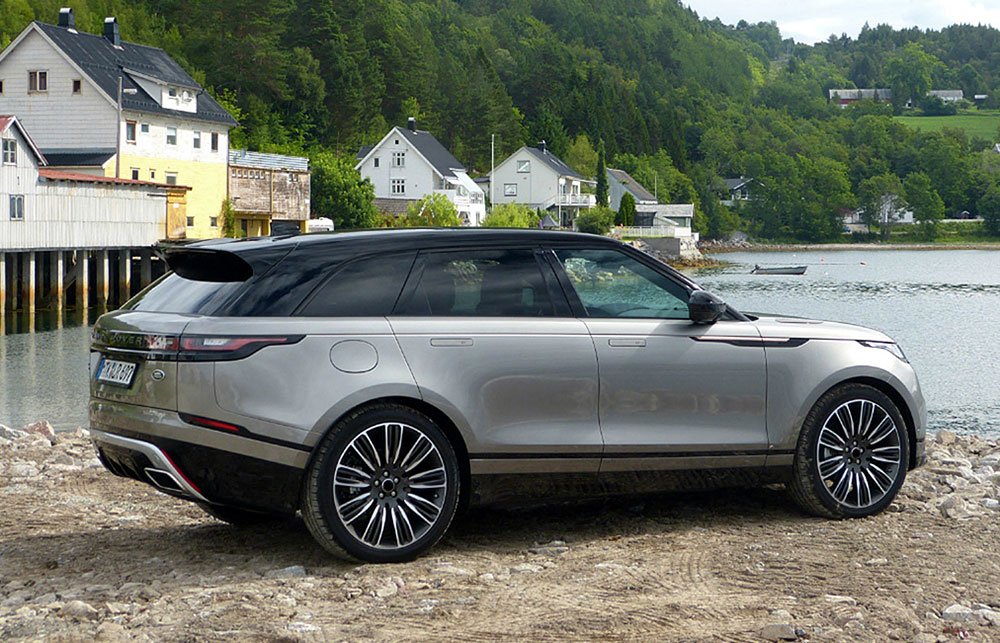 24x10 | 45 | RL16 Machined Face w/Black Outline | Velar Style | 5x120 ...