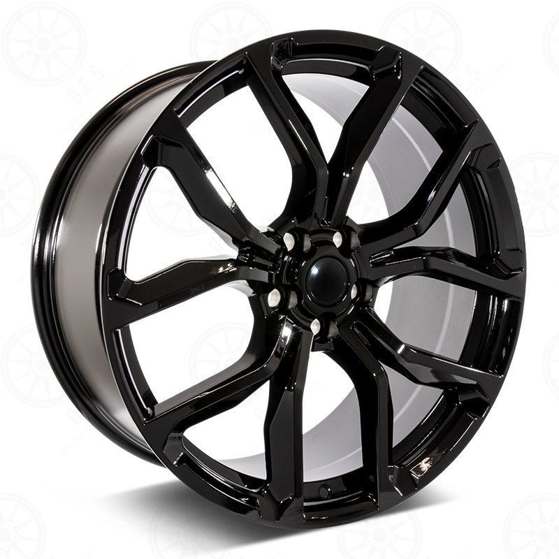 22X9.5 | 45 | RL31 Gloss Black | 2020 SVR Style | 5x108 - Factory Style ...