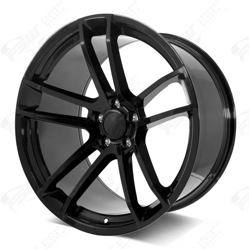 20x9.5 | 18 | F222 Gloss Black | Flow Forged HC2 Widebody Hellcat Style ...