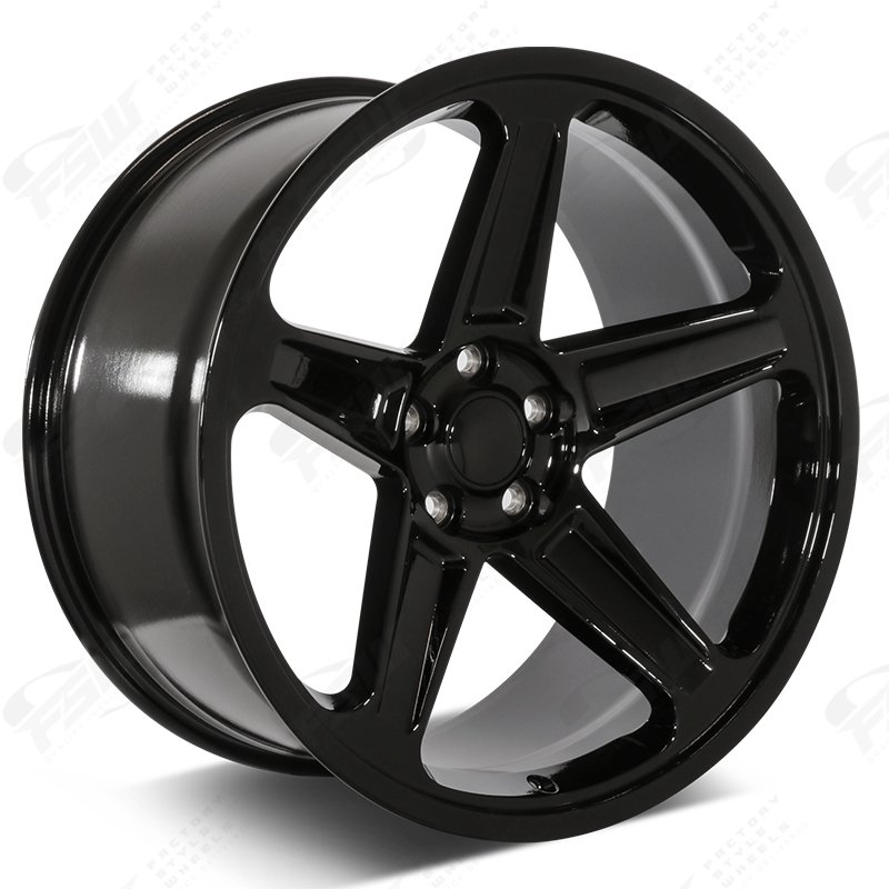 20x9.5 | 18 | F153 Gloss Black | Flow Forged Demon Style | 5x115 (Front ...