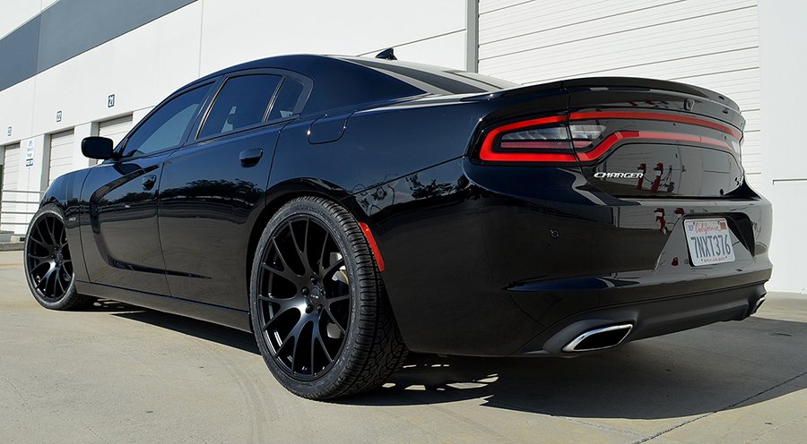 Hellcat Style - F047 Satin Black - 20x10 | 18 | 5x115 (Rear) - Factory ...